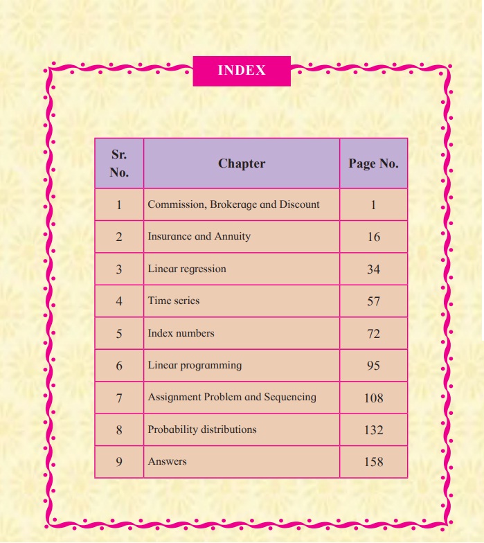  eBook Maharashtra State Board Class 12th Mathematics Statistics